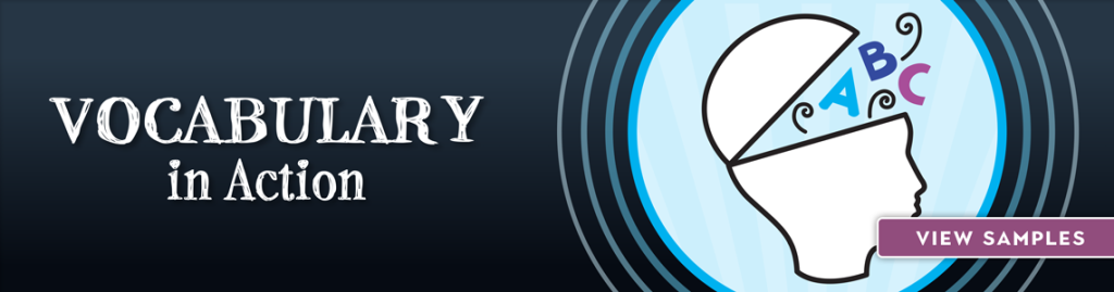 Vocabulary in Action - English Language Arts